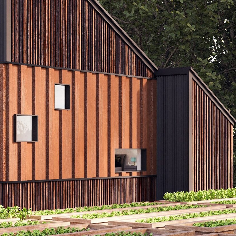Material Resilience - Urban Farm And House